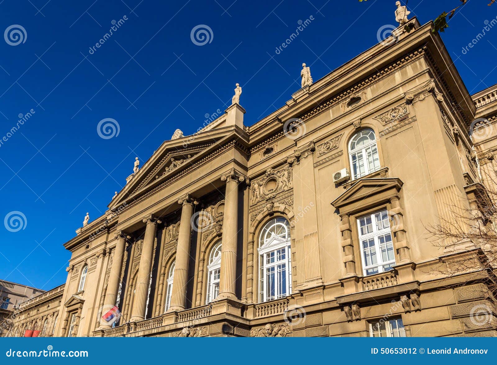 Technical Faculties Building - Belgrade University Stock Photo - Image ...