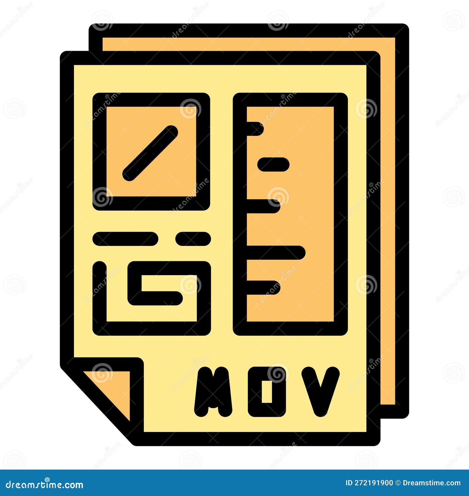 Technical File Document Icon Vector Flat Stock Vector - Illustration of ...