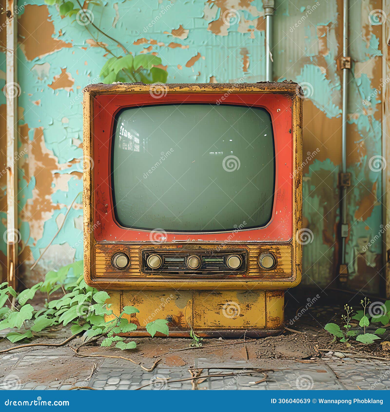 Television Screen S Technical Malfunction Digital Disruption ...