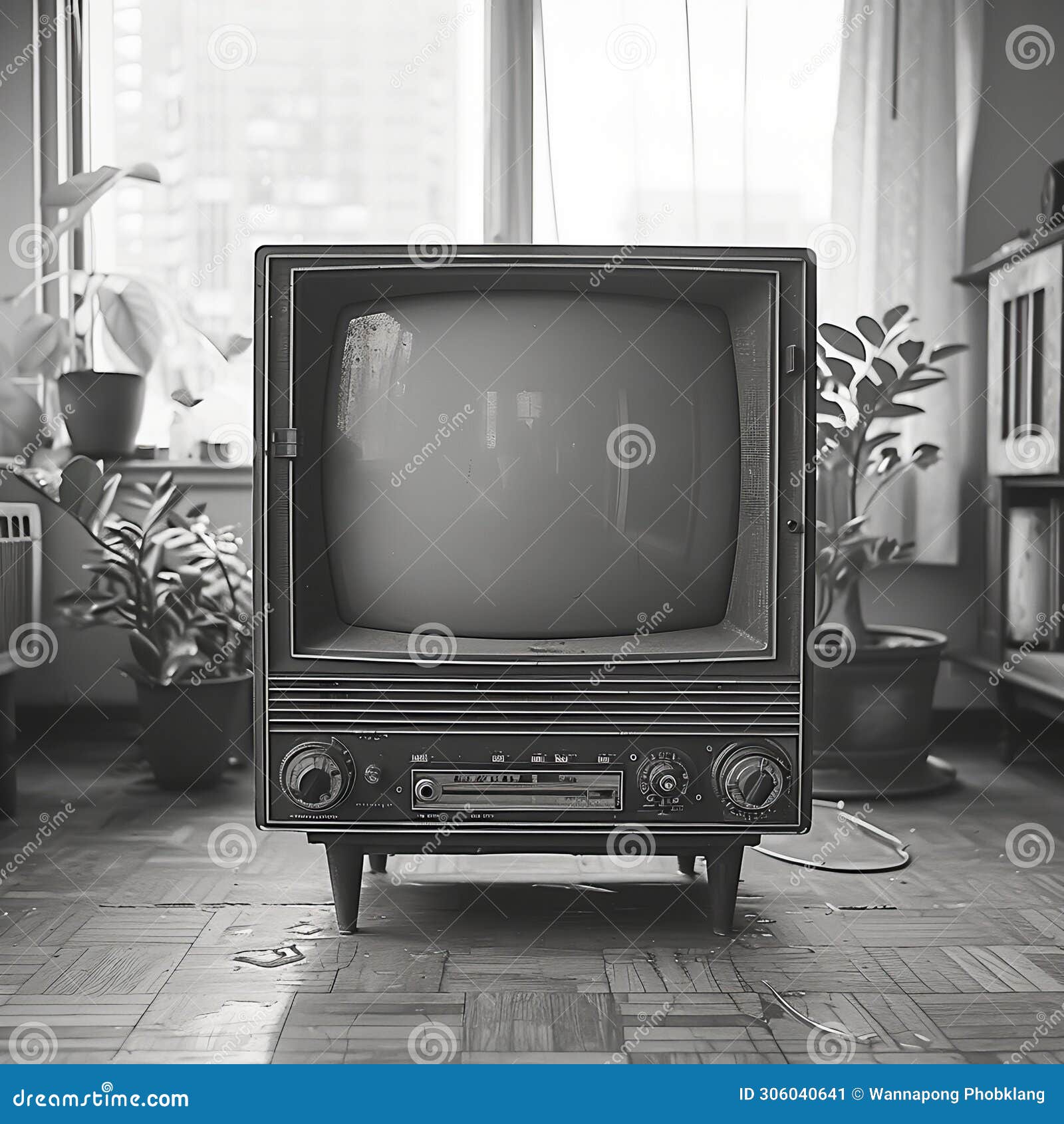 Television Screen S Technical Malfunction Digital Disruption ...