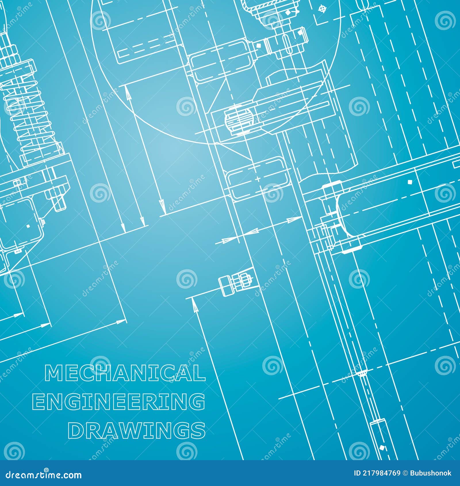 Technical Illustrations, Background Stock Vector - Illustration of ...