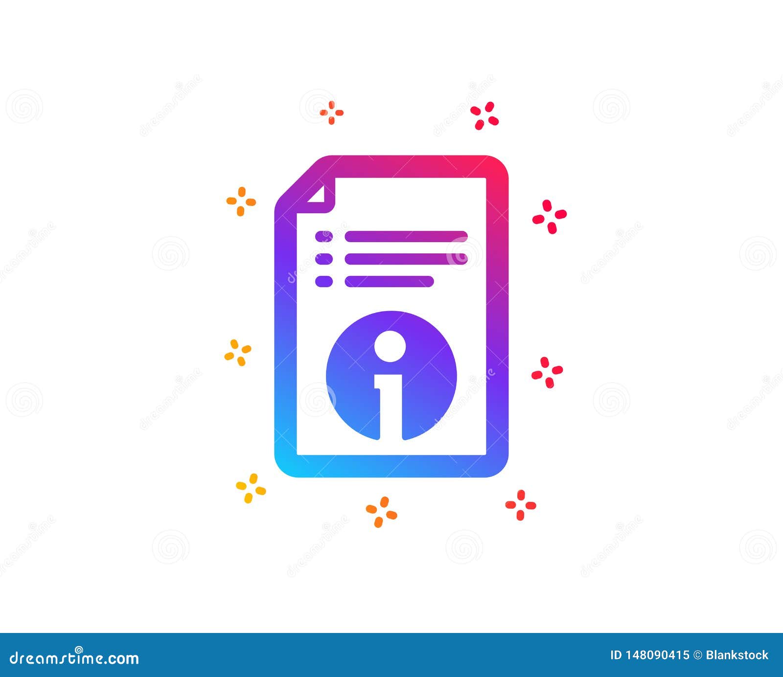 Technical Information Icon. Instruction Sign. Vector Stock Vector ...