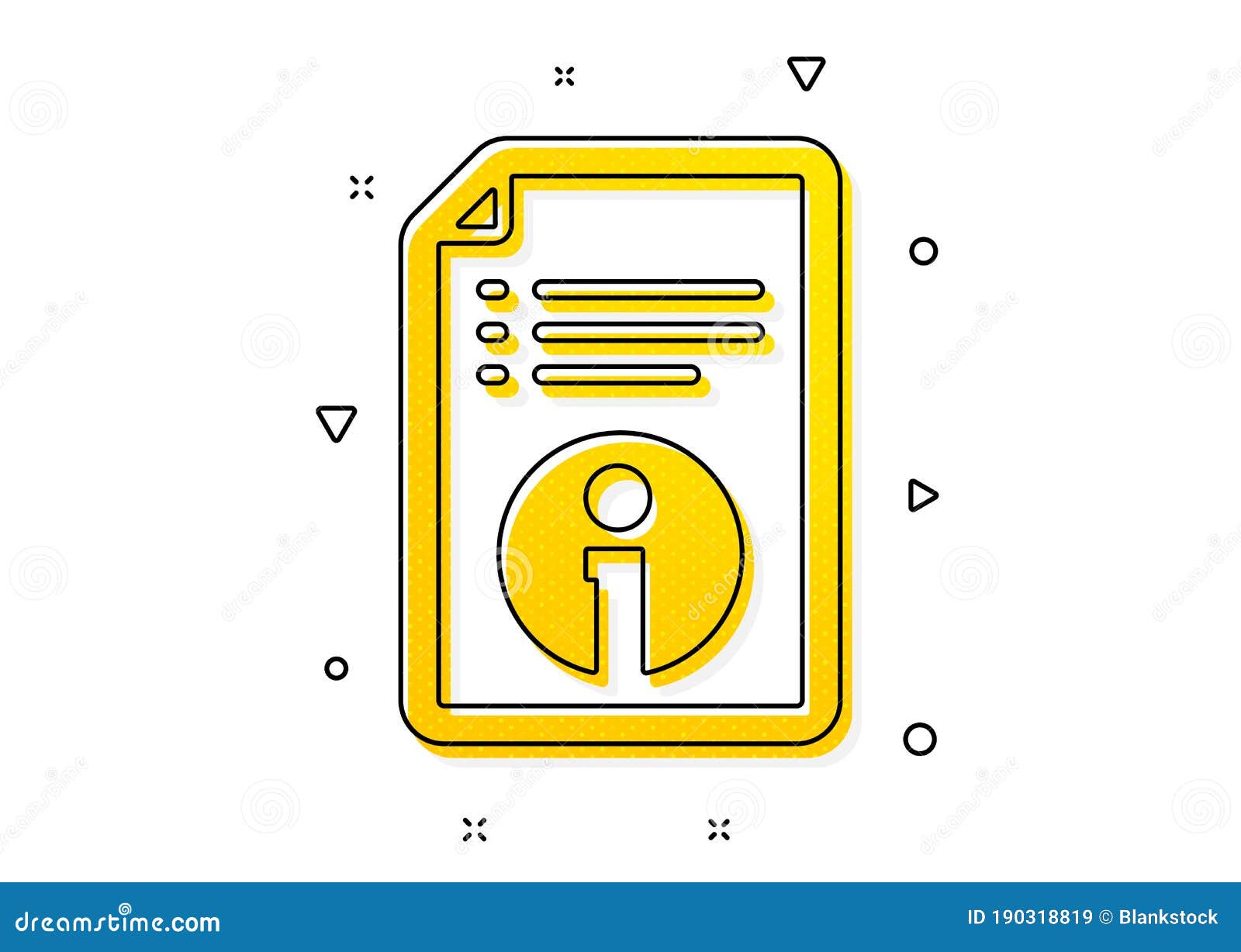 Technical Information Icon. Instruction Sign. Vector Stock Vector ...