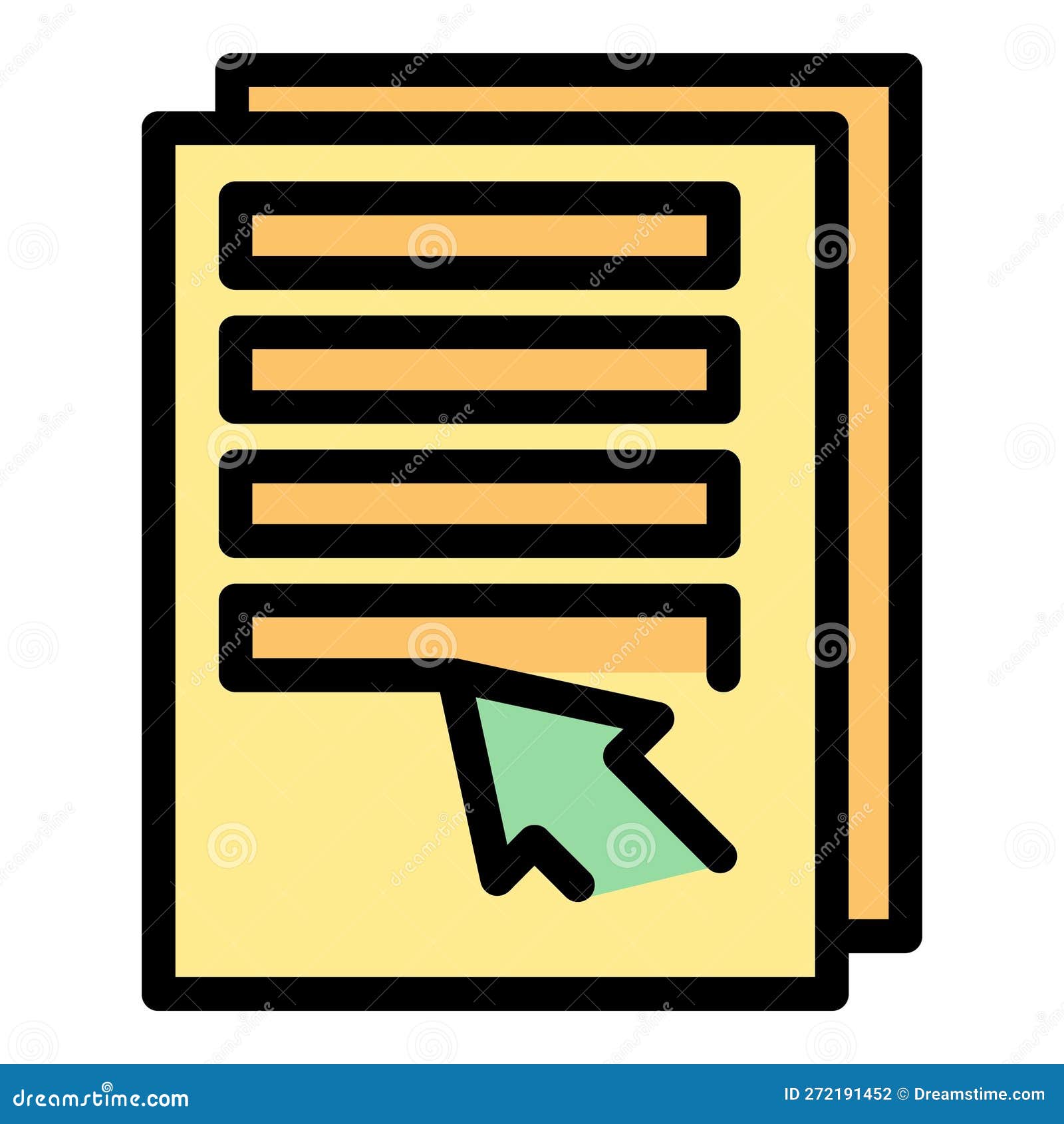 Technical Information Icon Vector Flat Stock Illustration ...