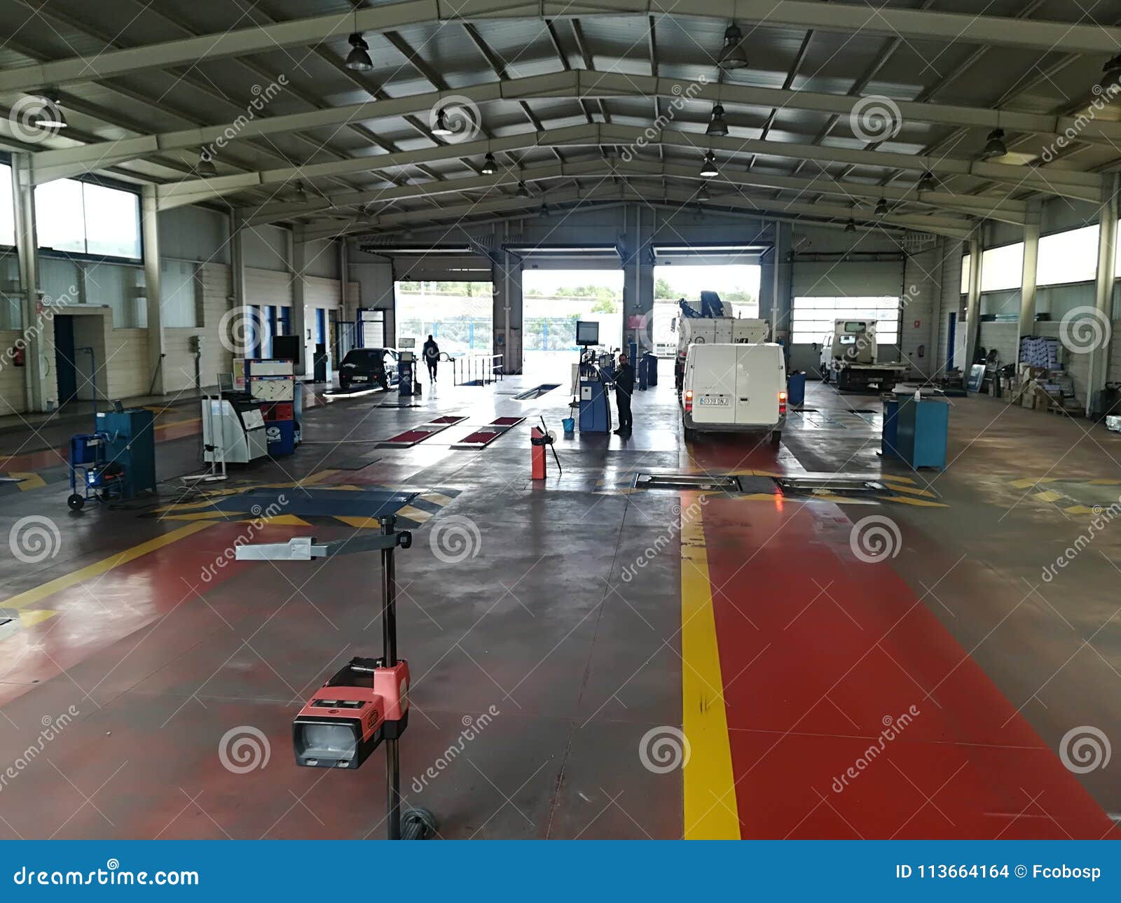 Car Technical inspection editorial stock image. Image of technical ...