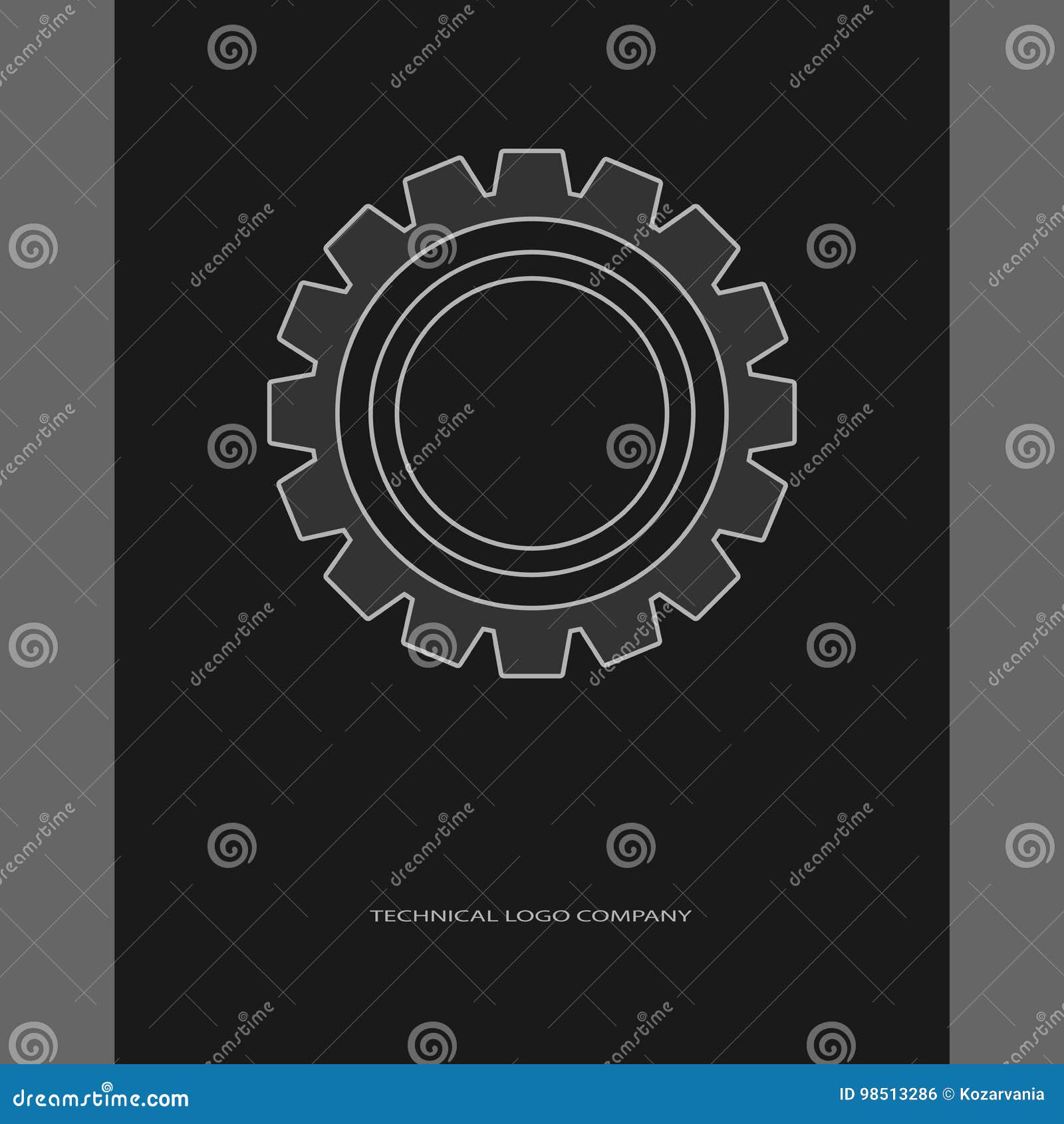 Technical Logo Company Vector Illustration | CartoonDealer.com #98513286