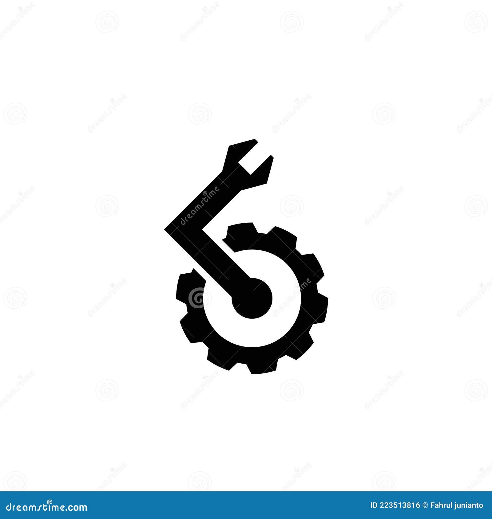 Technical Logo Design Vector Template Stock Vector - Illustration of ...