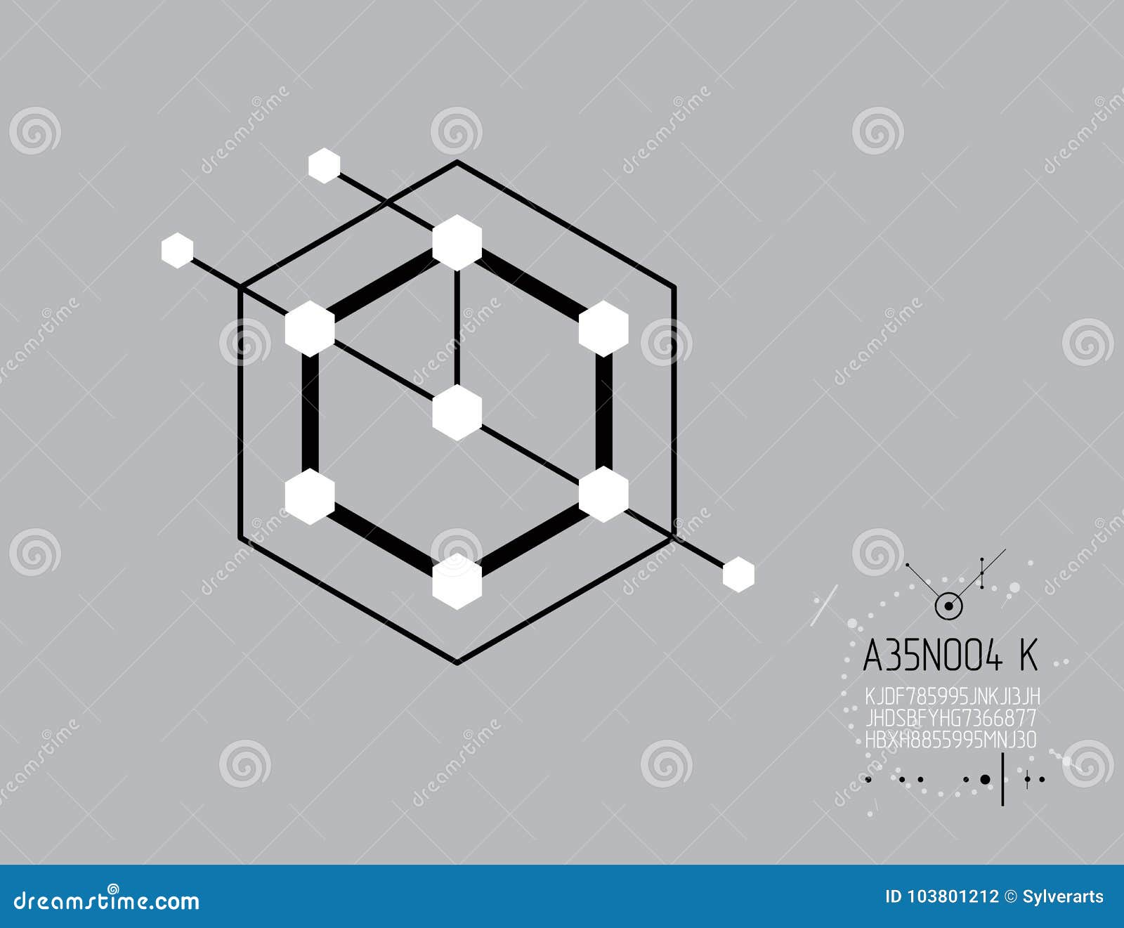 Technical Plan, Abstract Engineering Draft for Use in Graphic an Stock ...