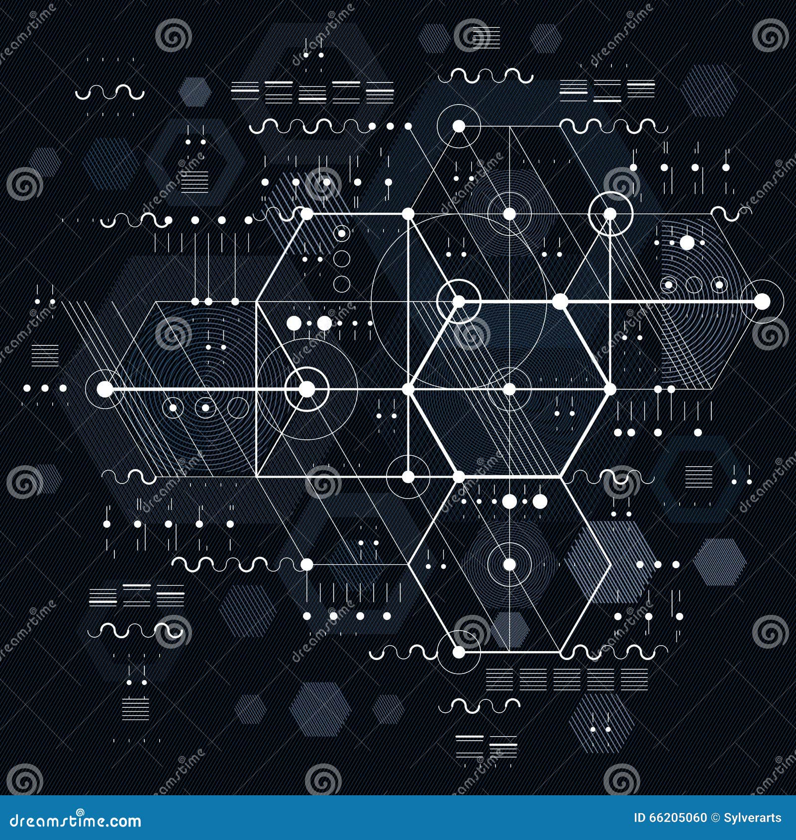 Technical Plan, Engineering Draft. Vector Drawing Of Industrial ...