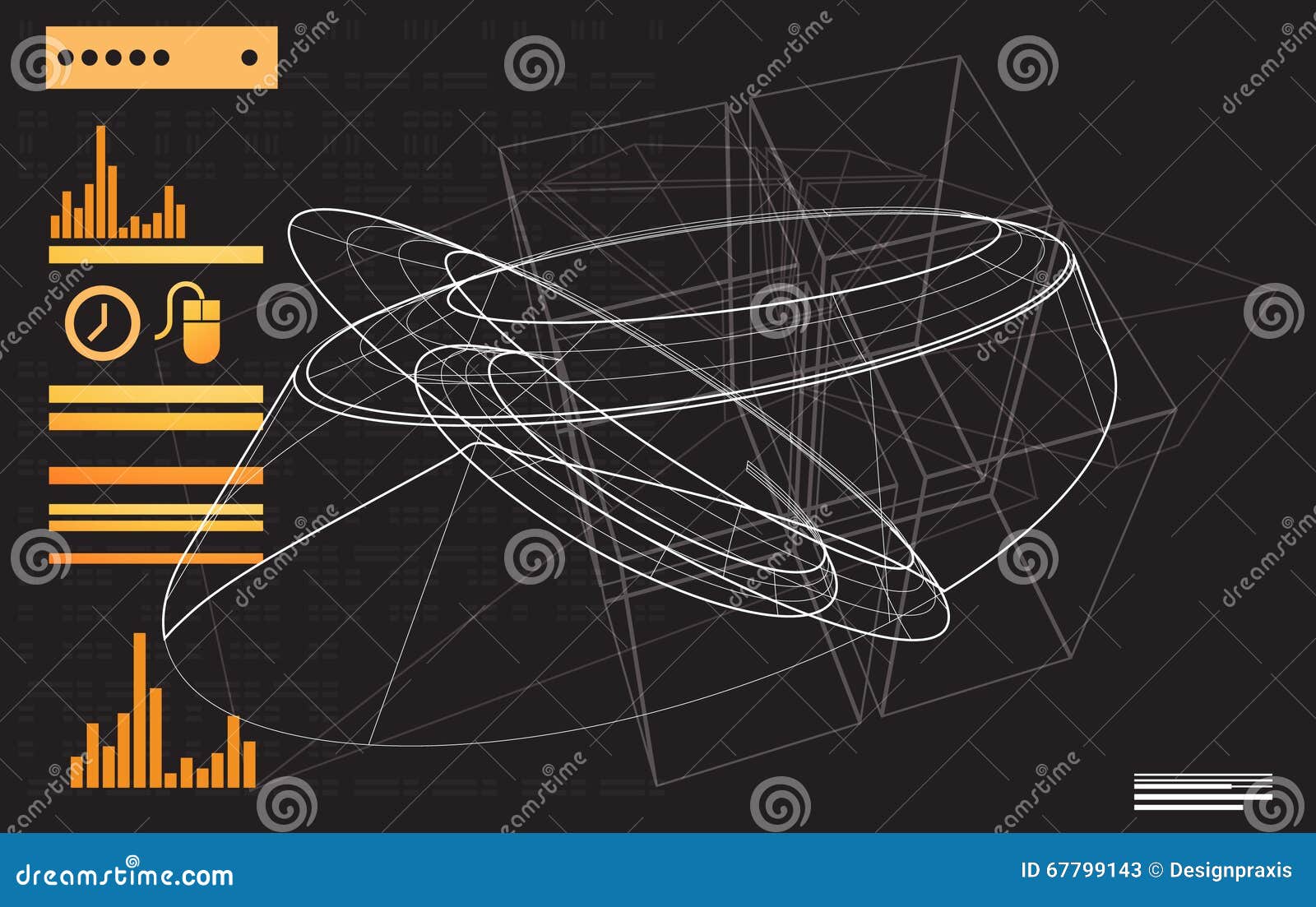 Technical Planning - Abstract - Illustration Stock Vector ...