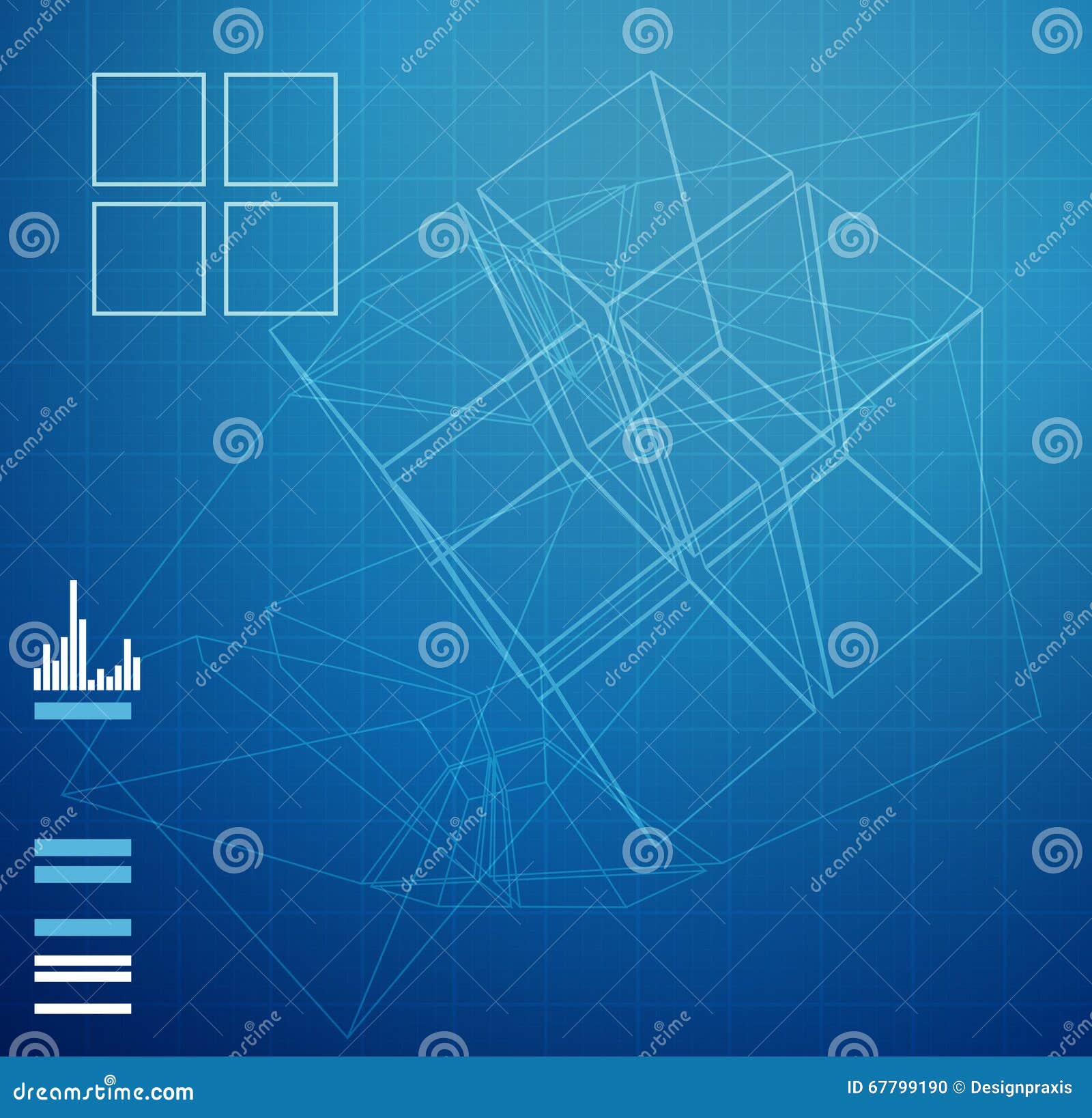 Technical Planning - Abstract - Illustration Stock Vector ...
