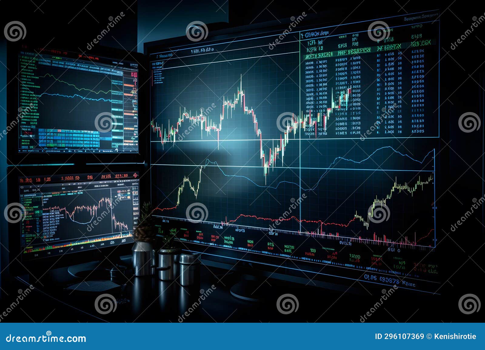 Technical Price Graph and Indicator, Candlestick Chart Screen for ...