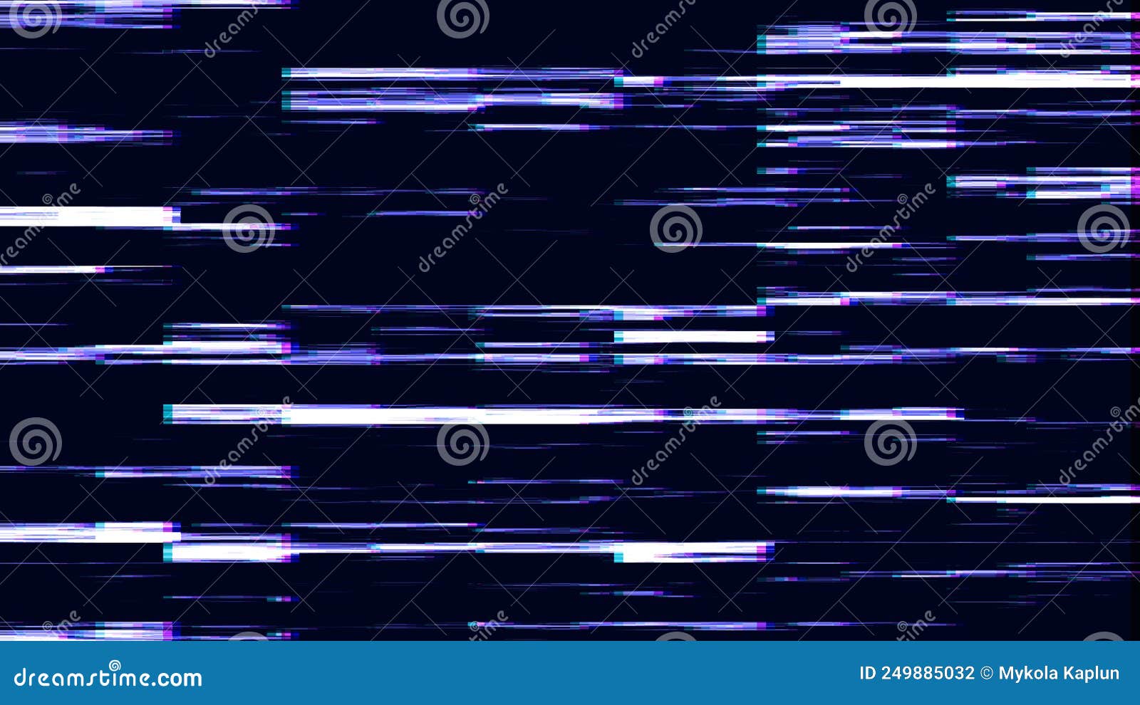 Technical Problem Computer Screen with Glitch Effect. Image Submission ...