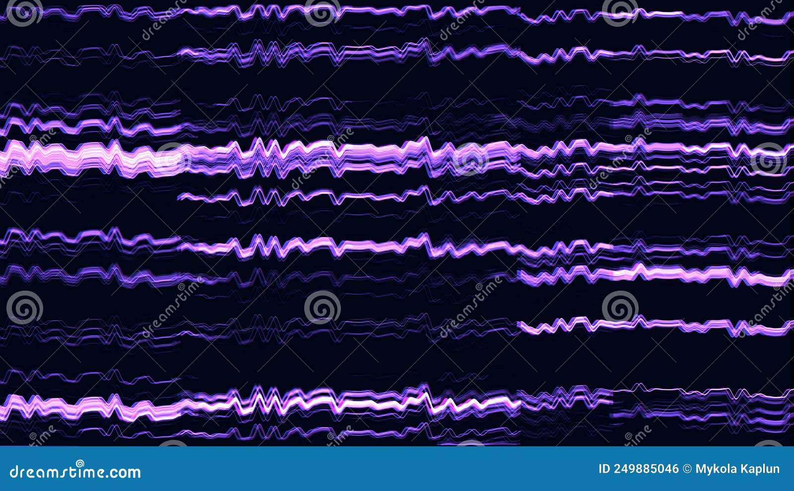 Technical Problem Computer Screen with Glitch Effect. Image Submission ...
