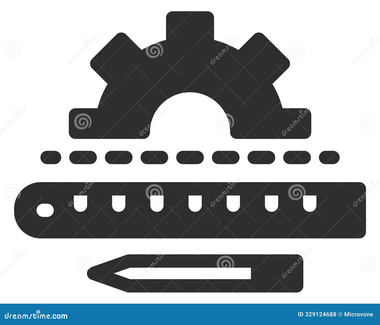 Technical Process Understanding Black Vector Concept Icon. Technical ...