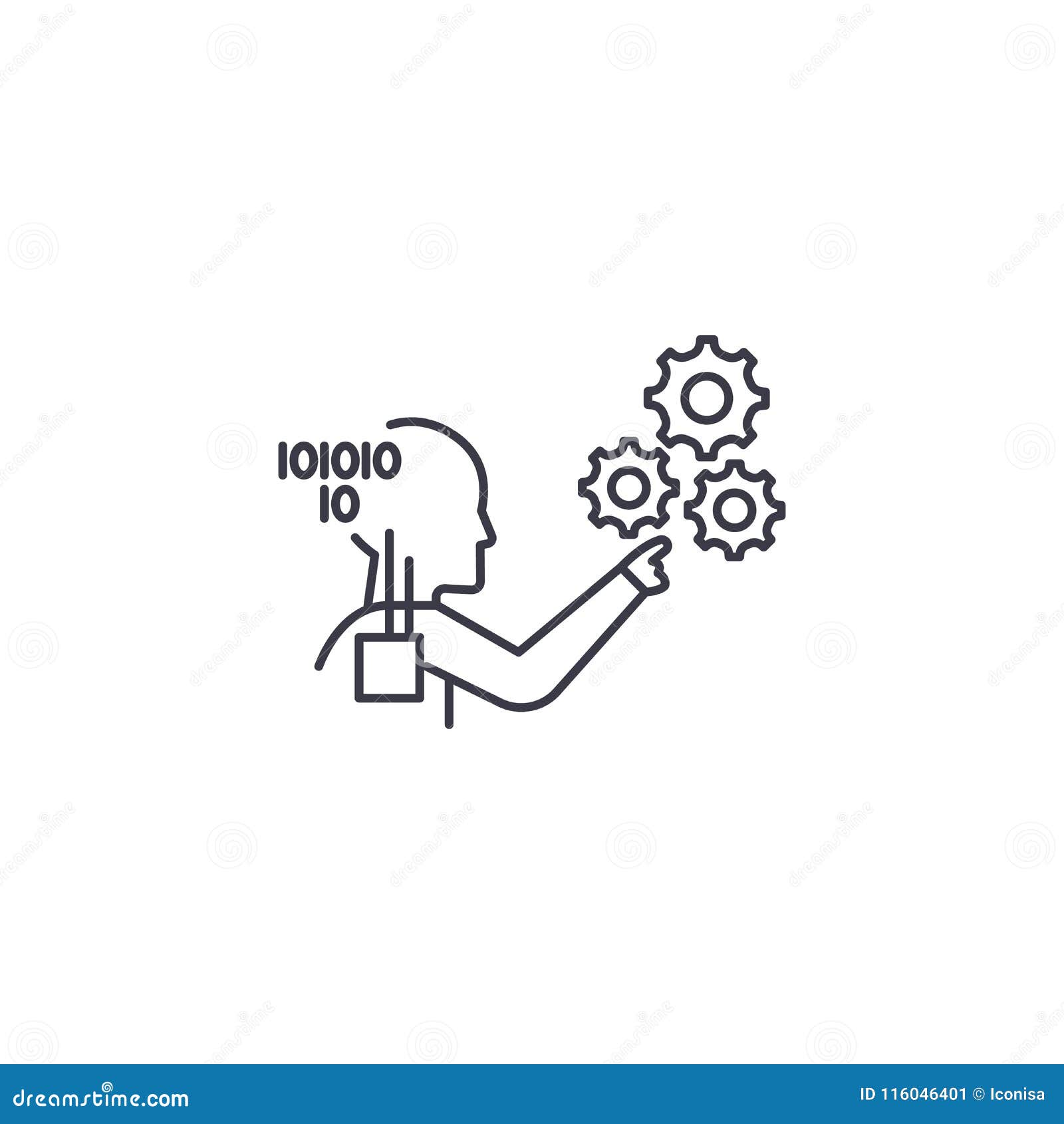 Technical Process Understanding Black Vector Concept Icon. Technical ...