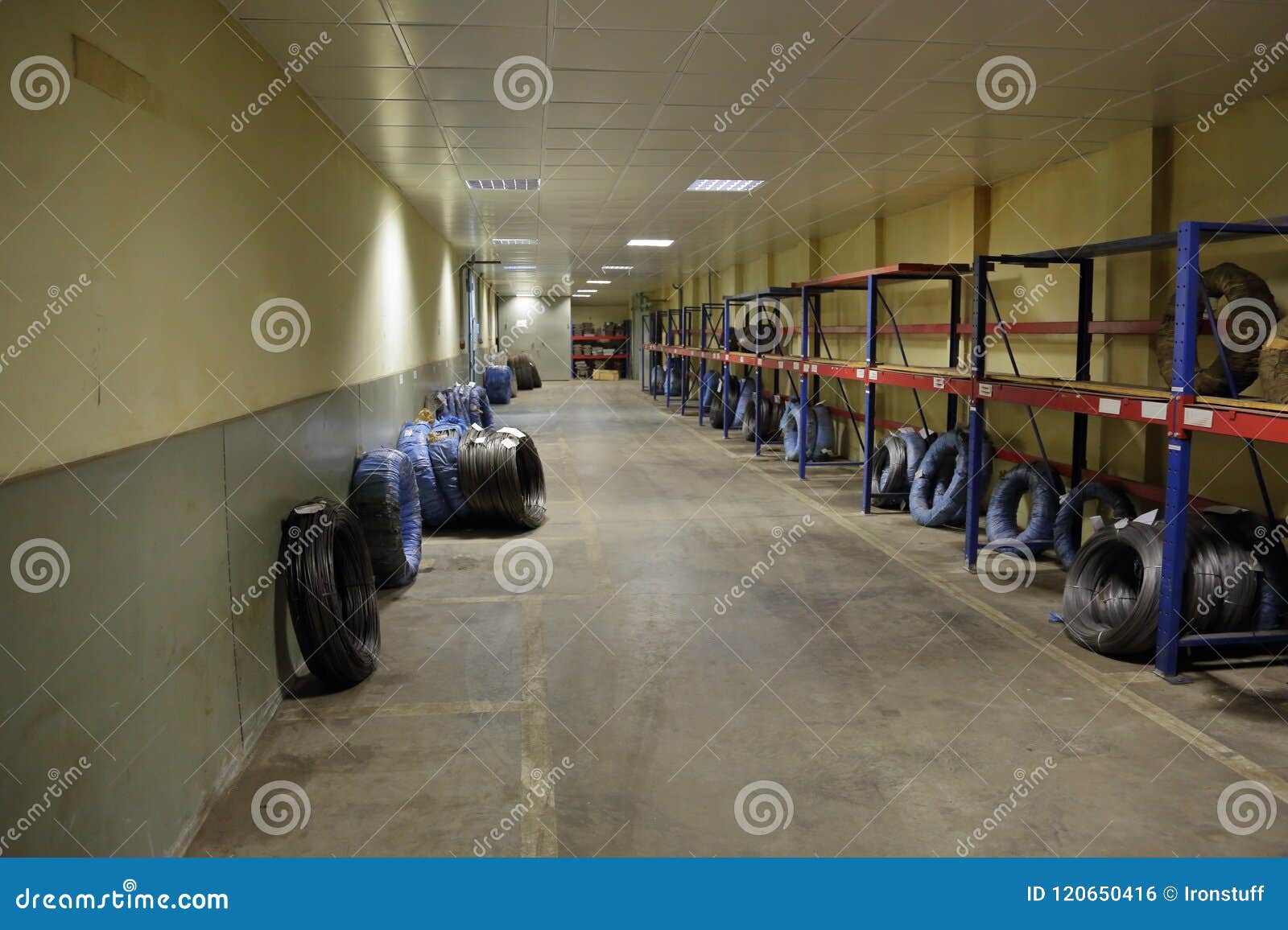 The Technical Room in the Basement Stock Photo - Image of basement ...