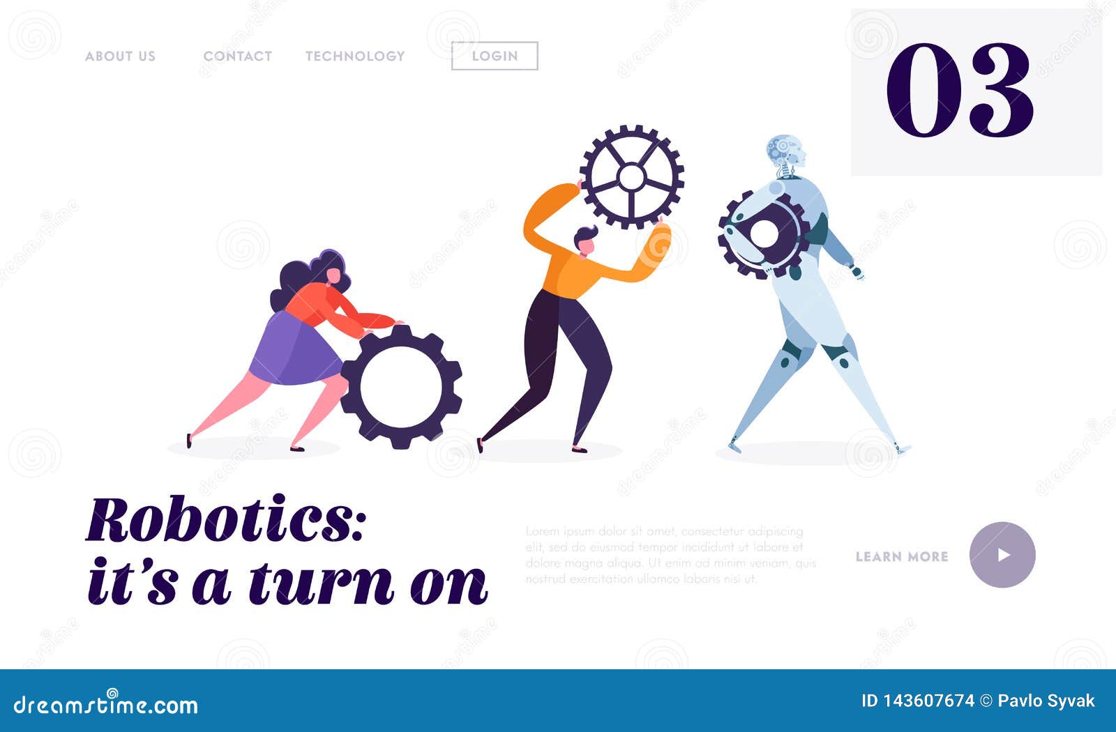 3d Character , Man Moving Cardboard Boxes Using Trolley Stock Photo ...