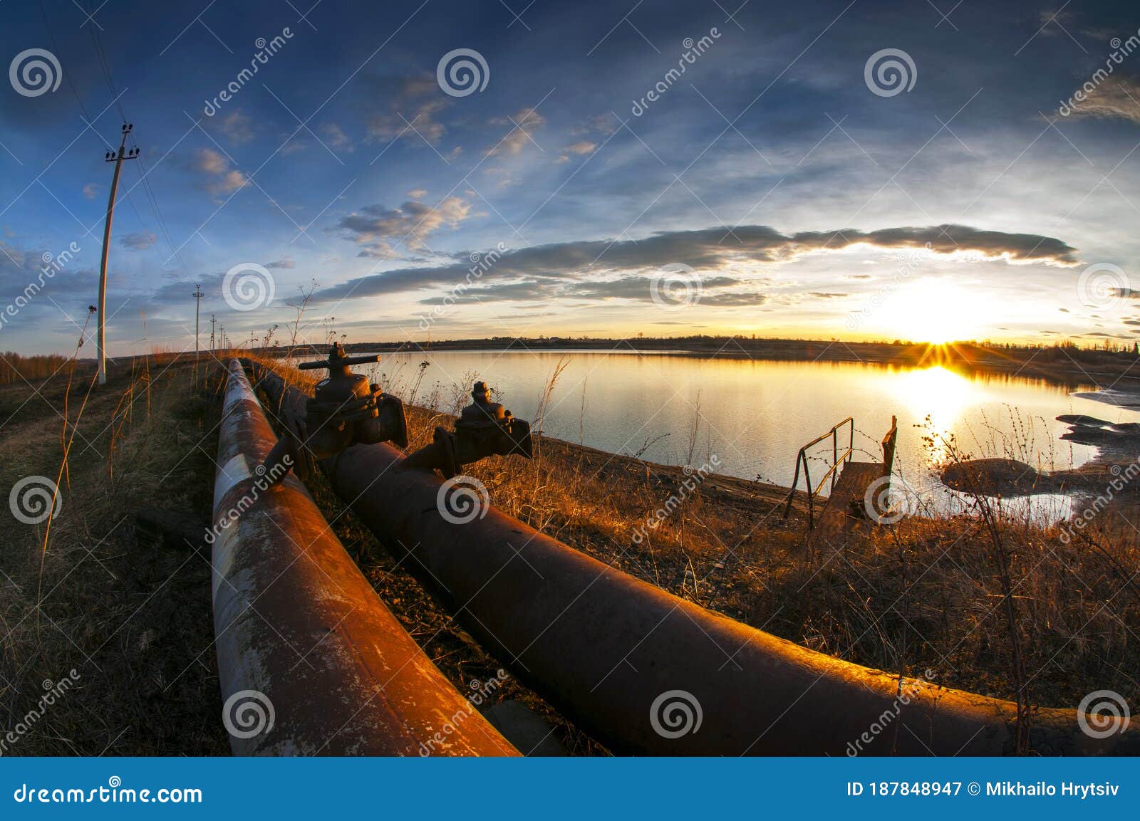 Technical Structures Around the Reservoir are Ready for Operation Stock ...
