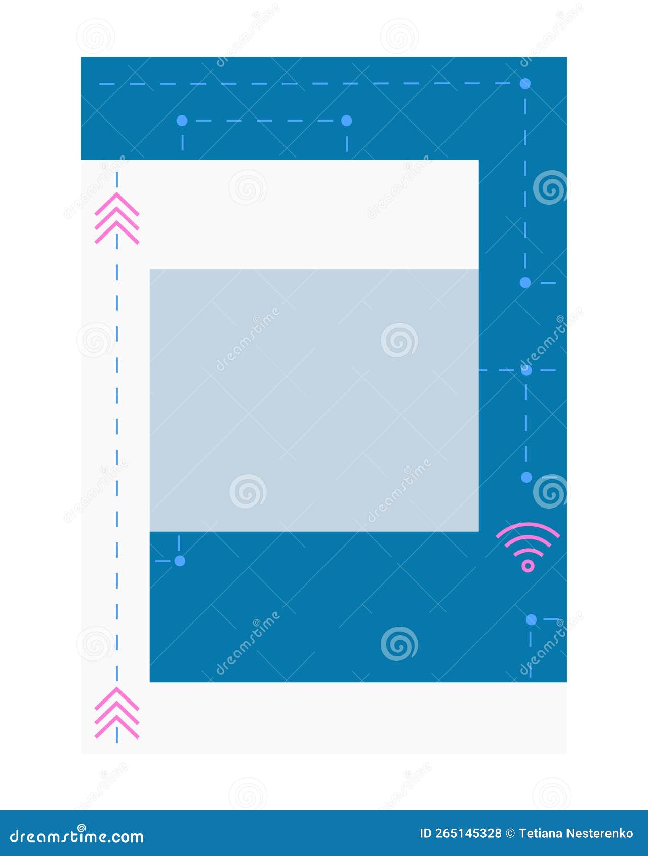 Technical Styled Frame Brochure Element Design Stock Vector ... Technical Styled Frame Brochure Element Design Stock Vector ...