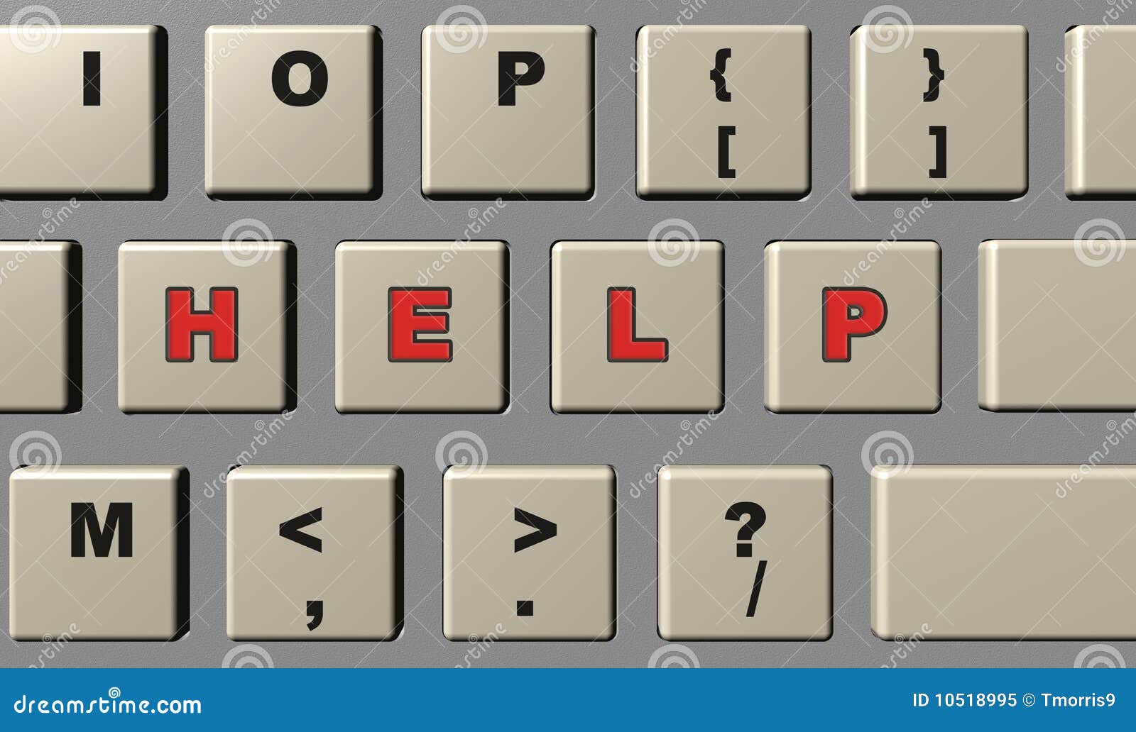 Technical Support stock illustration. Illustration of keys - 10518995