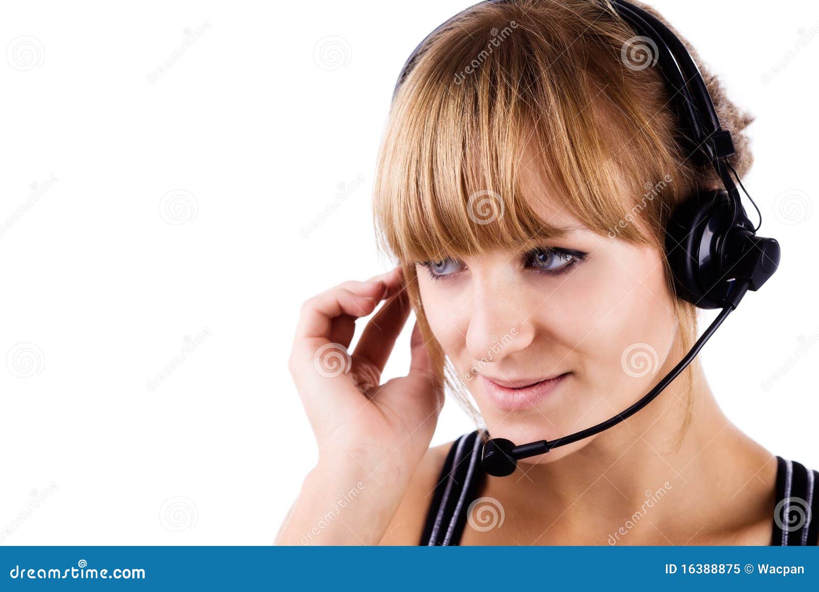 Technical Support stock image. Image of friendly, center - 16388875