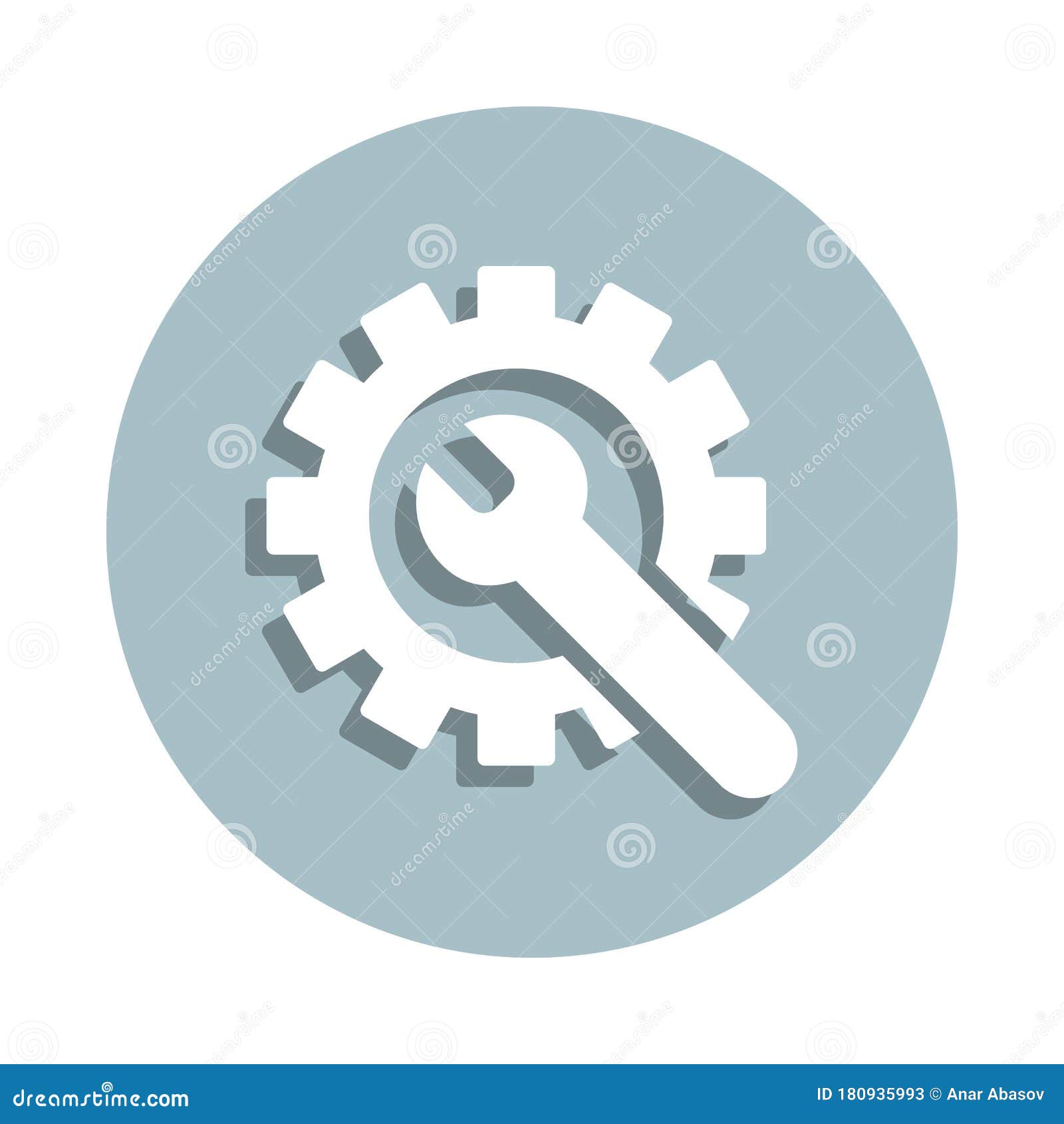Technical Support Badge Icon. Simple Glyph, Flat Vector of Seo and ...