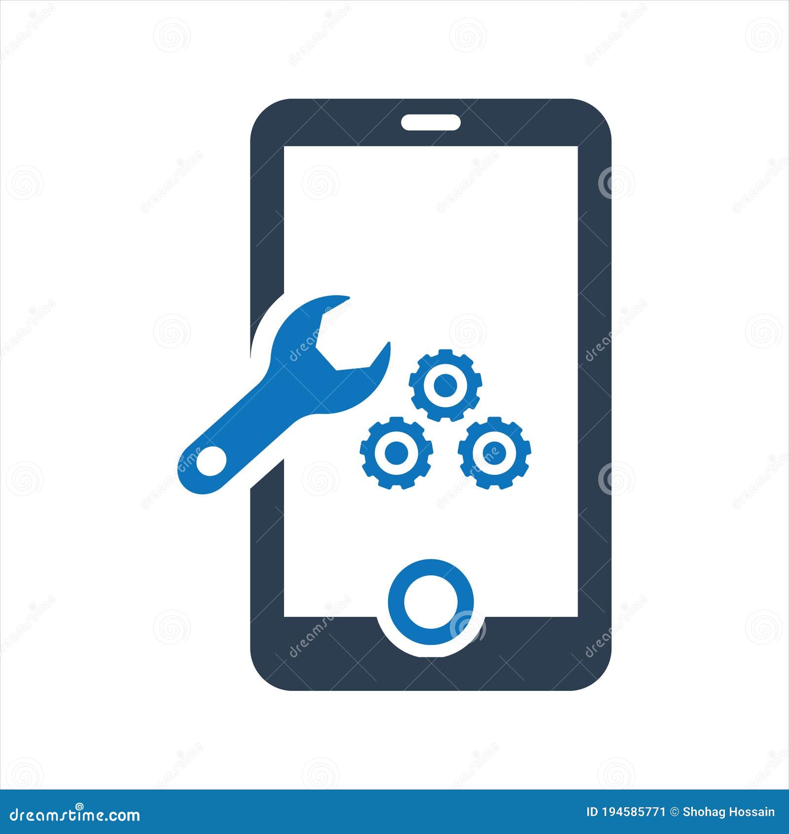 Technical Support, Computer Repair Service Icon Stock Vector ...