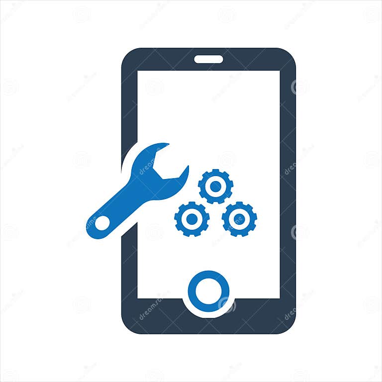 Technical Support, Computer Repair Service Icon Stock Vector ...