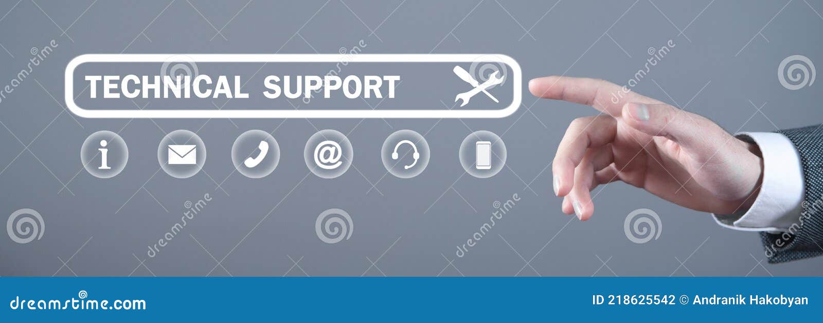 Technical Support. Customer Service. Business Stock Photo - Image of ...