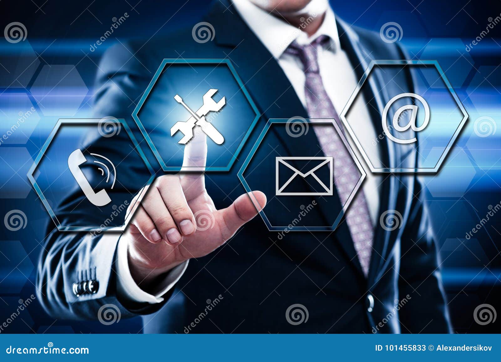 Technical Support Customer Service Business Technology Internet Concept ...