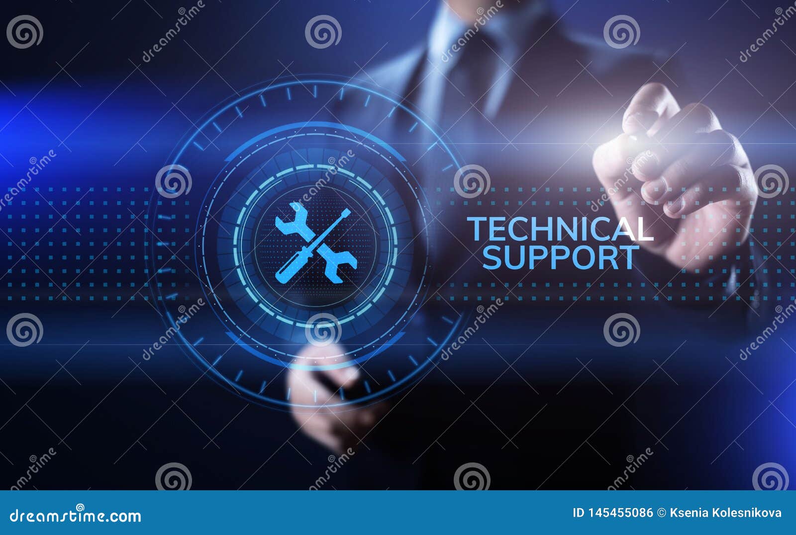 Technical Support Customer Service Guarantee Quality Assurance Concept ...