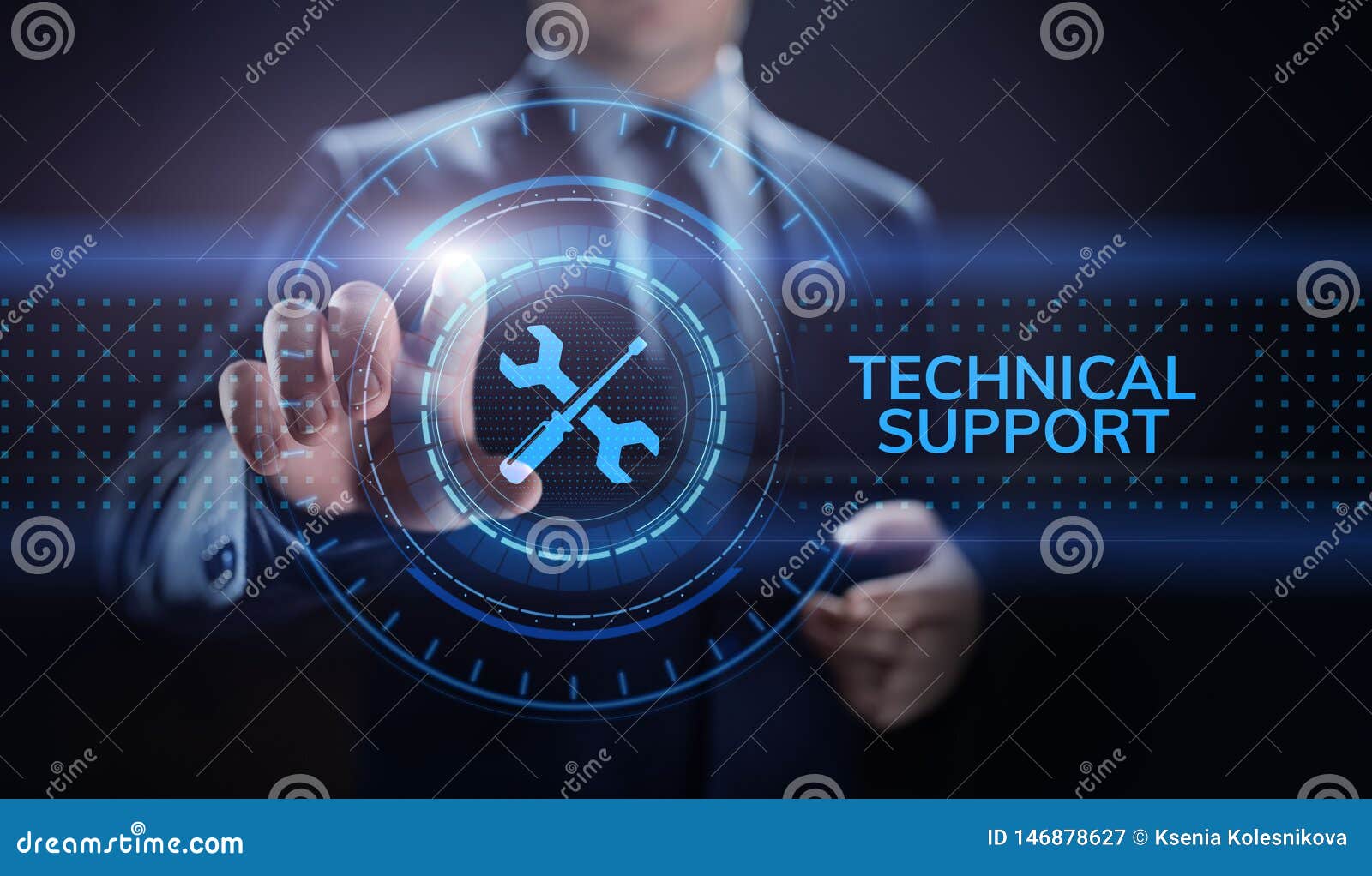 Technical Support Customer Service Guarantee Quality Assurance Concept ...