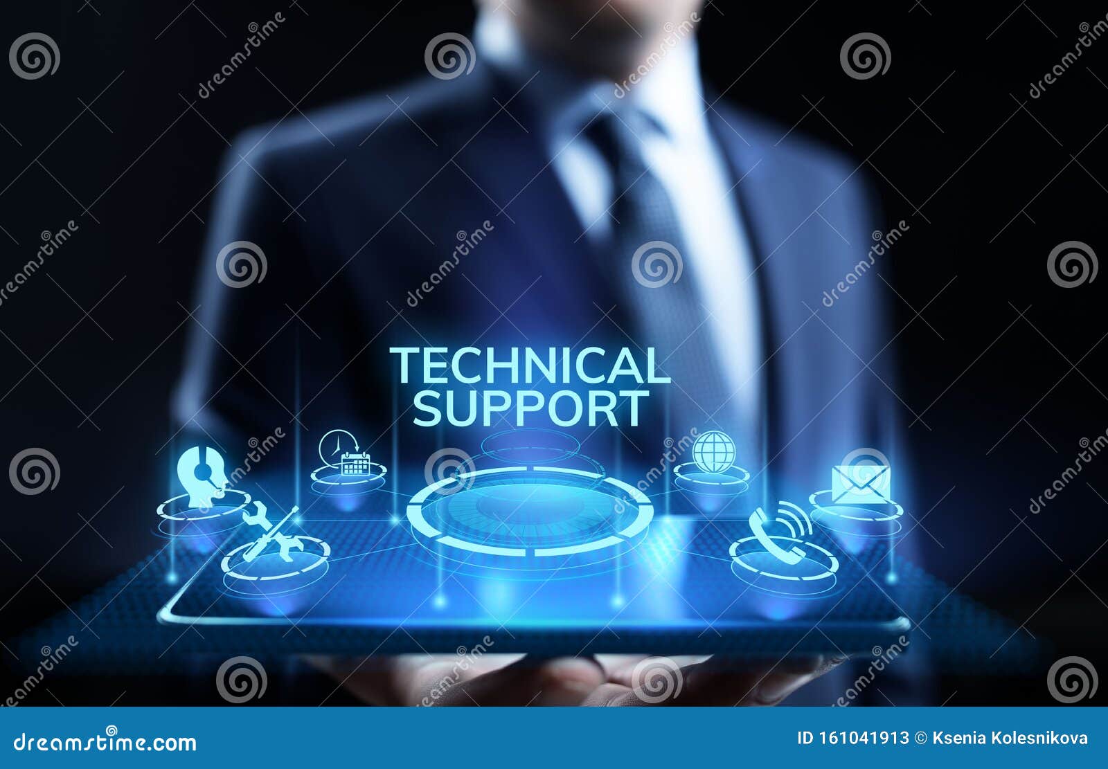 Technical Support Customer Service Guarantee Quality Assurance Concept ...