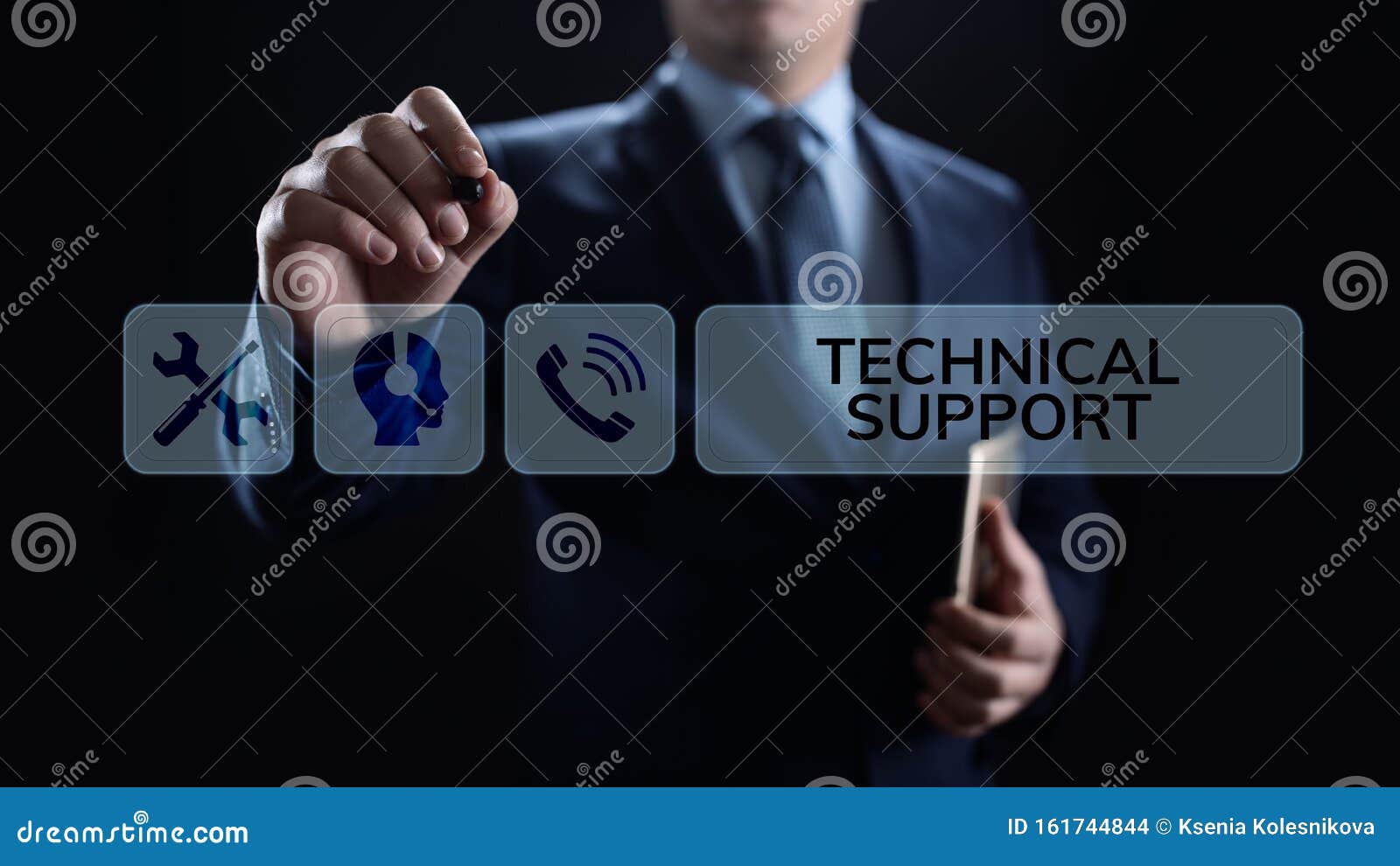 Technical Support Customer Service Guarantee Quality Assurance Concept ...