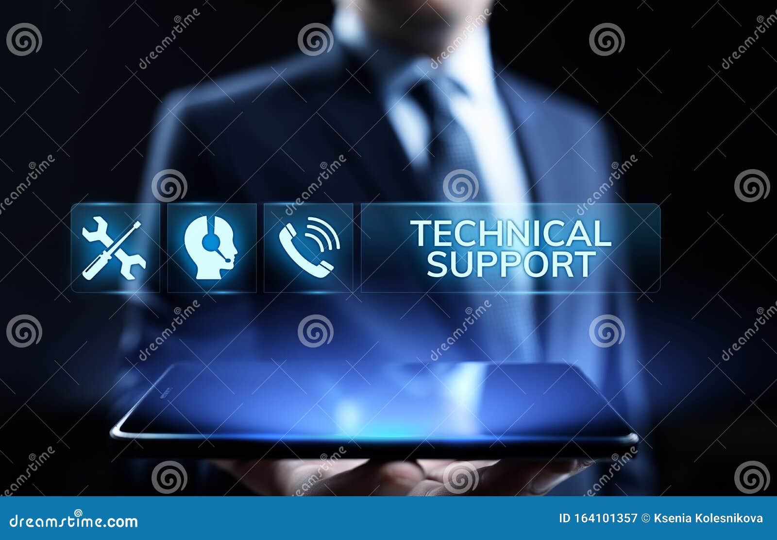 Technical Support Customer Service Guarantee Quality Assurance Concept ...