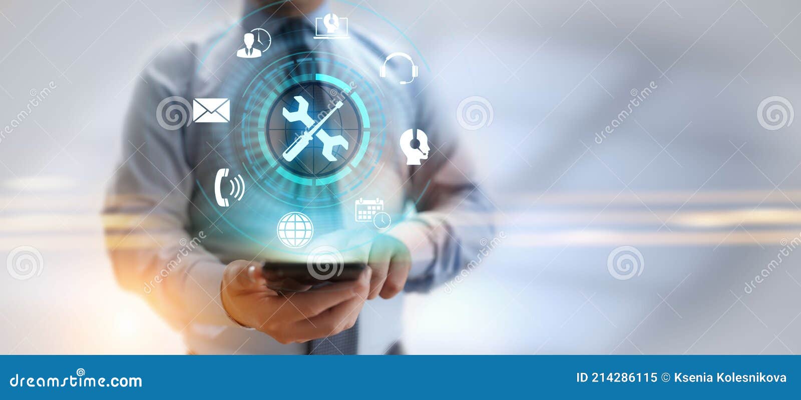 Technical Support Customer Service Guarantee Quality Assurance Concept ...