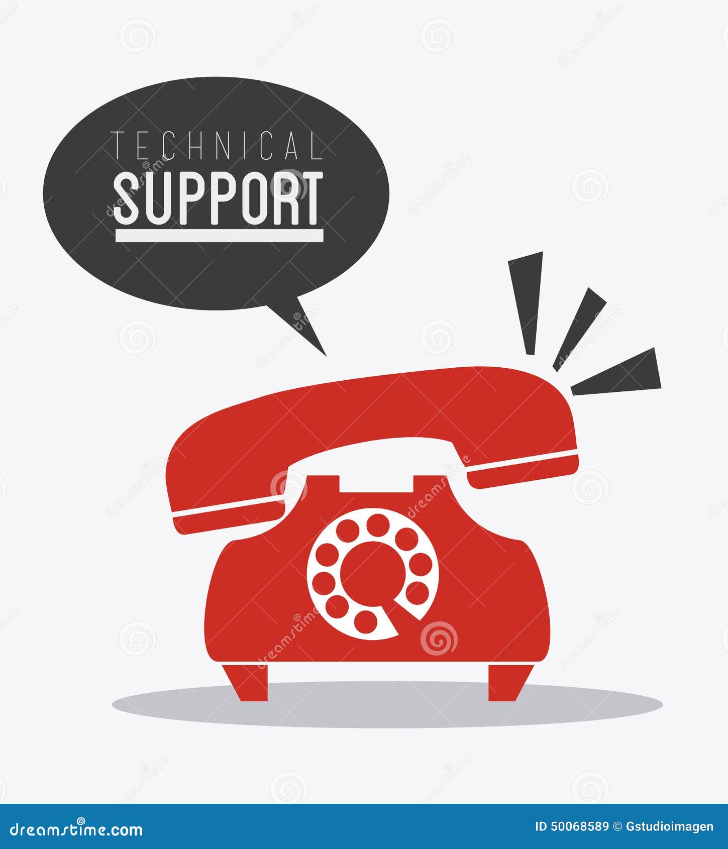 Technical Support Design ,vector Illustration. Stock Vector ...