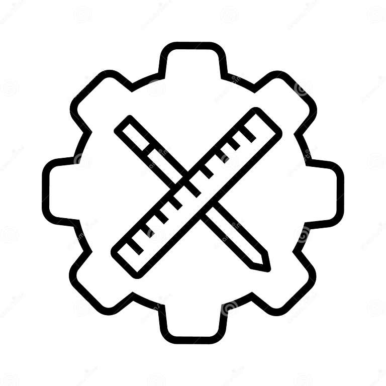 Technical Support Icon Vector. Service Station Illustration Sign ...