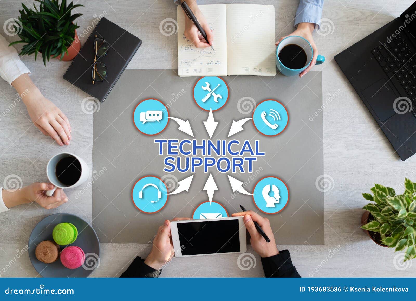 Technical Support Service Quality Assurance Business Concept. Business ...