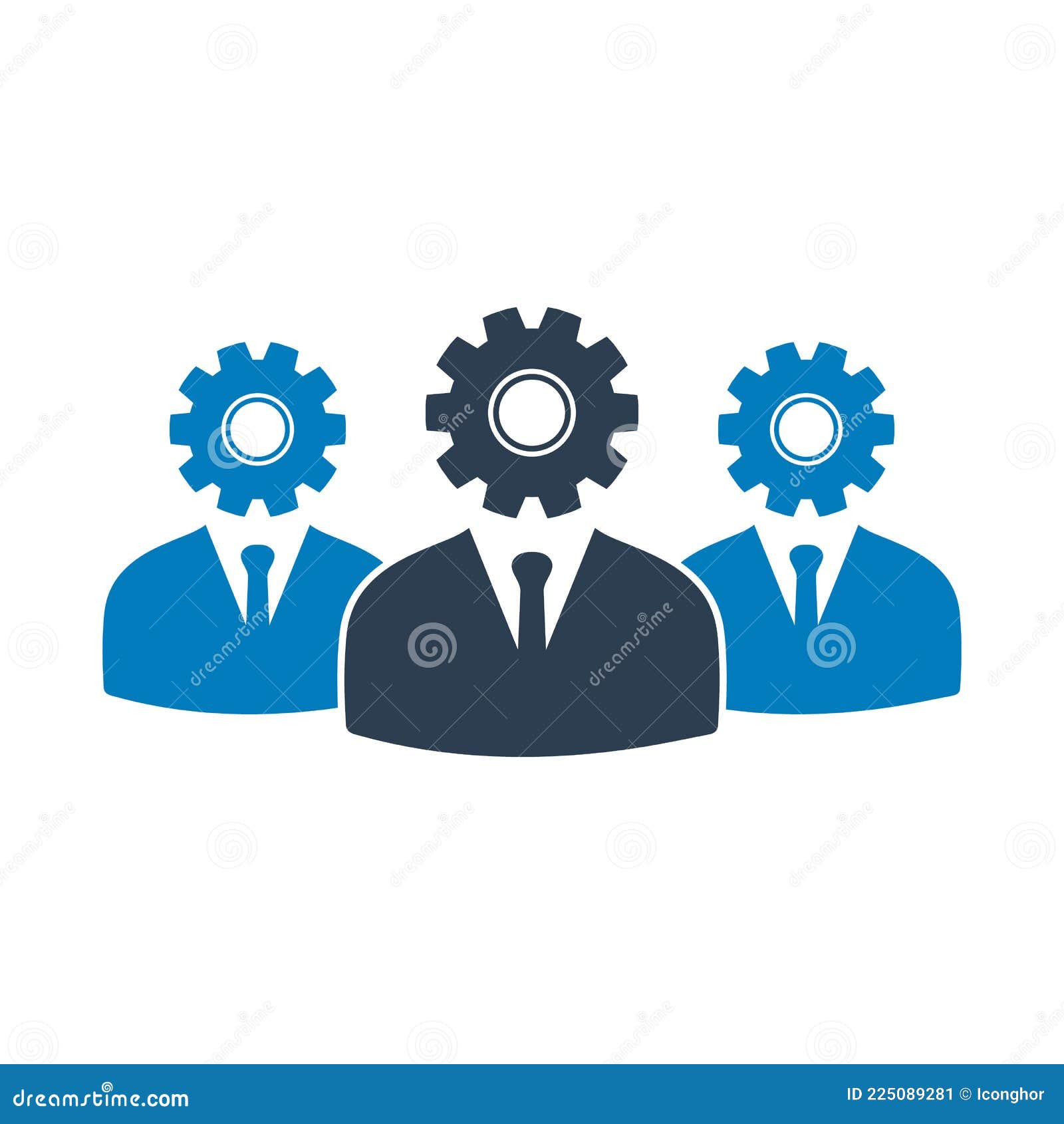 Technical Support Team Icon. Stock Vector - Illustration of symbol ...