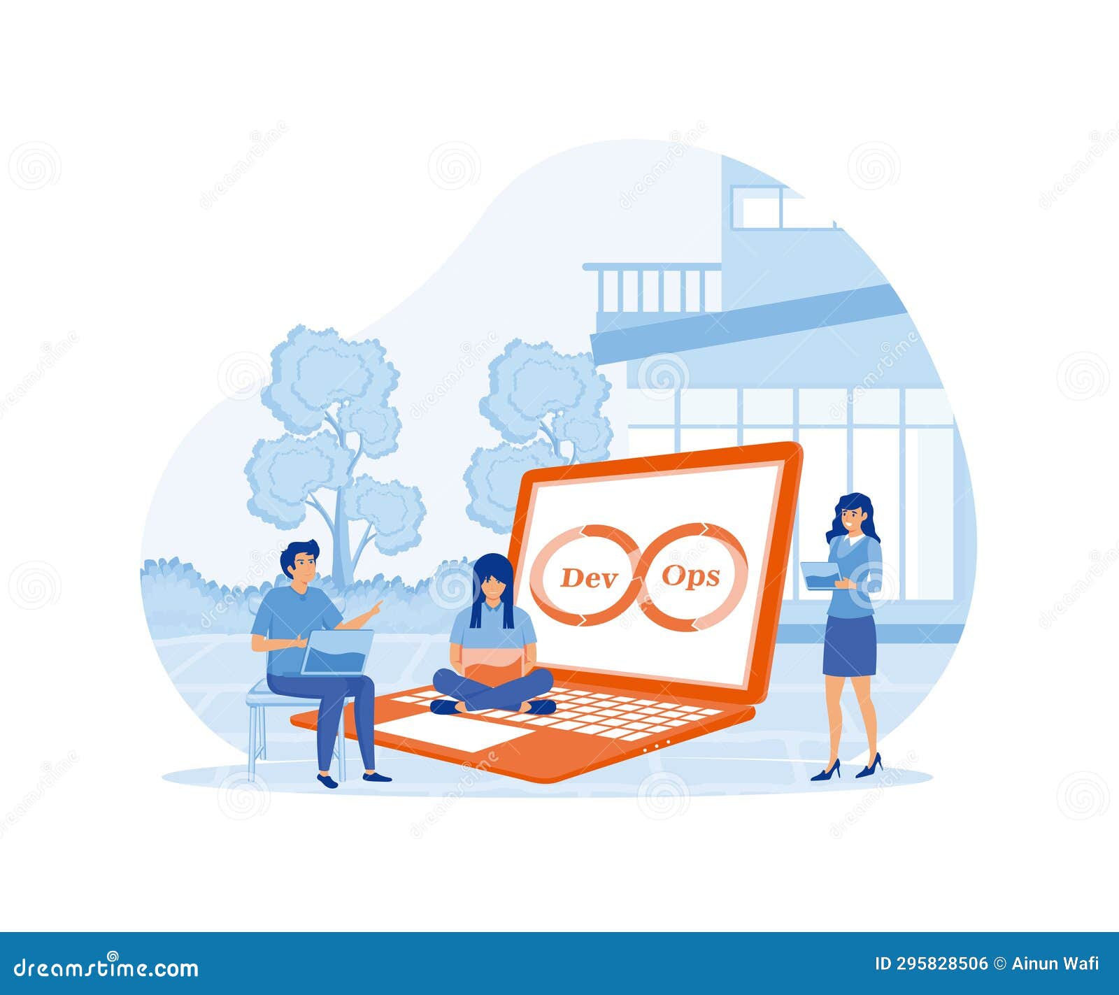 Technical Support Teams Working Together To Build an Engineering System ...