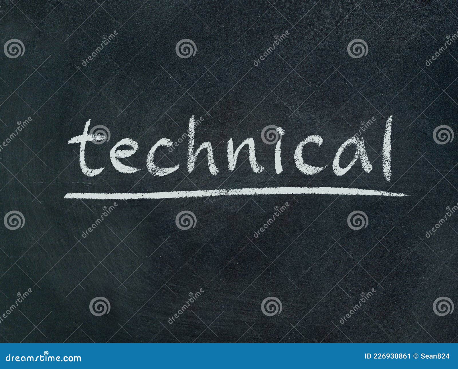 Technical stock image. Image of conceptual, blackboard - 226930861