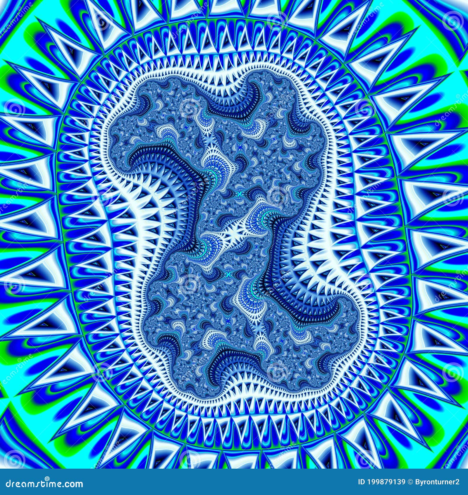 Intriguing Artwork With Interesting Colors In A Modern Design ...