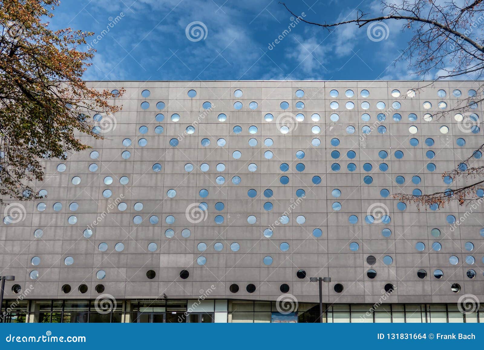 Technical University Exterior in Wroclaw Stock Photo - Image of school ...