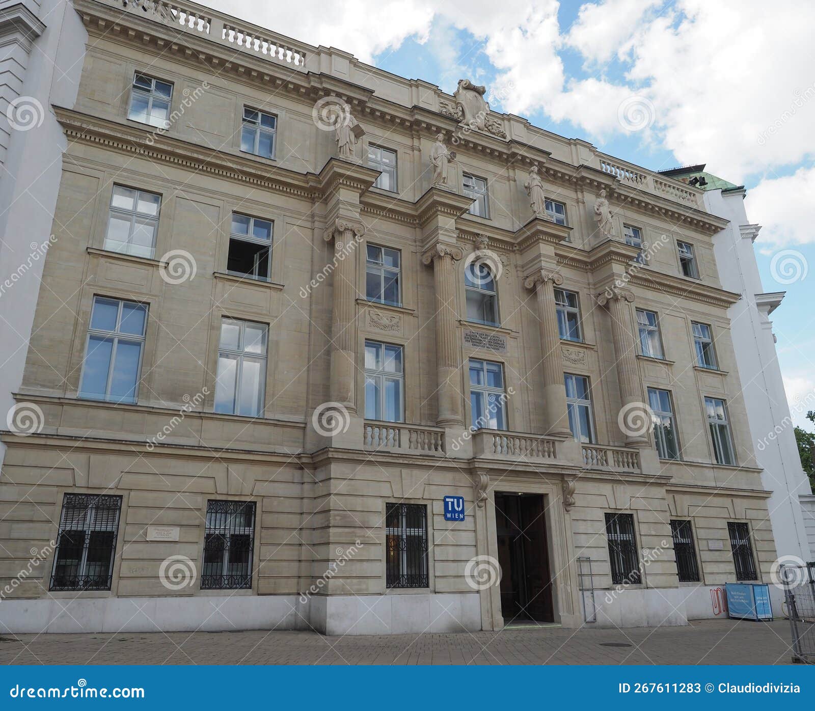 Technical University in Vienna Editorial Stock Photo - Image of ...