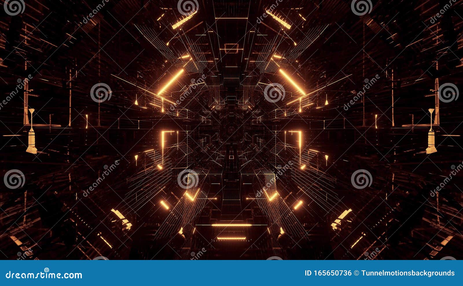 Technical Wireframe Visual 3d Rendering Design Stock Illustration ...
