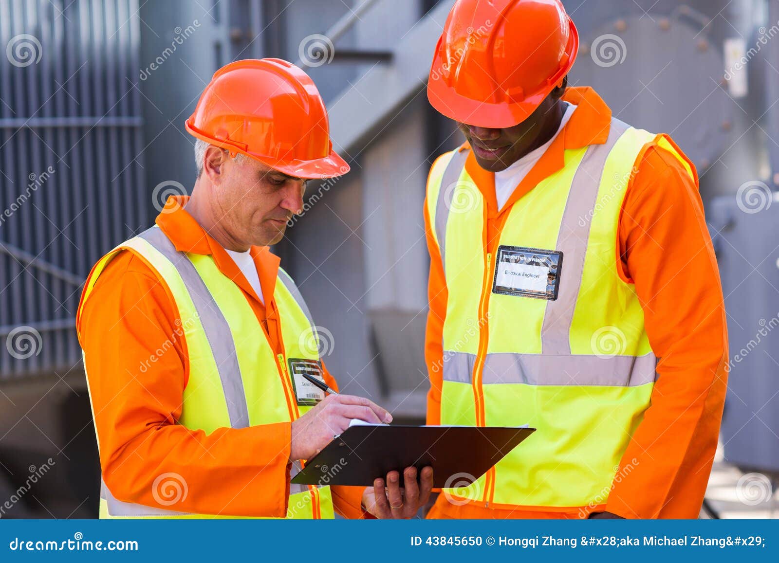 Technical workers working stock photo. Image of american - 43845650