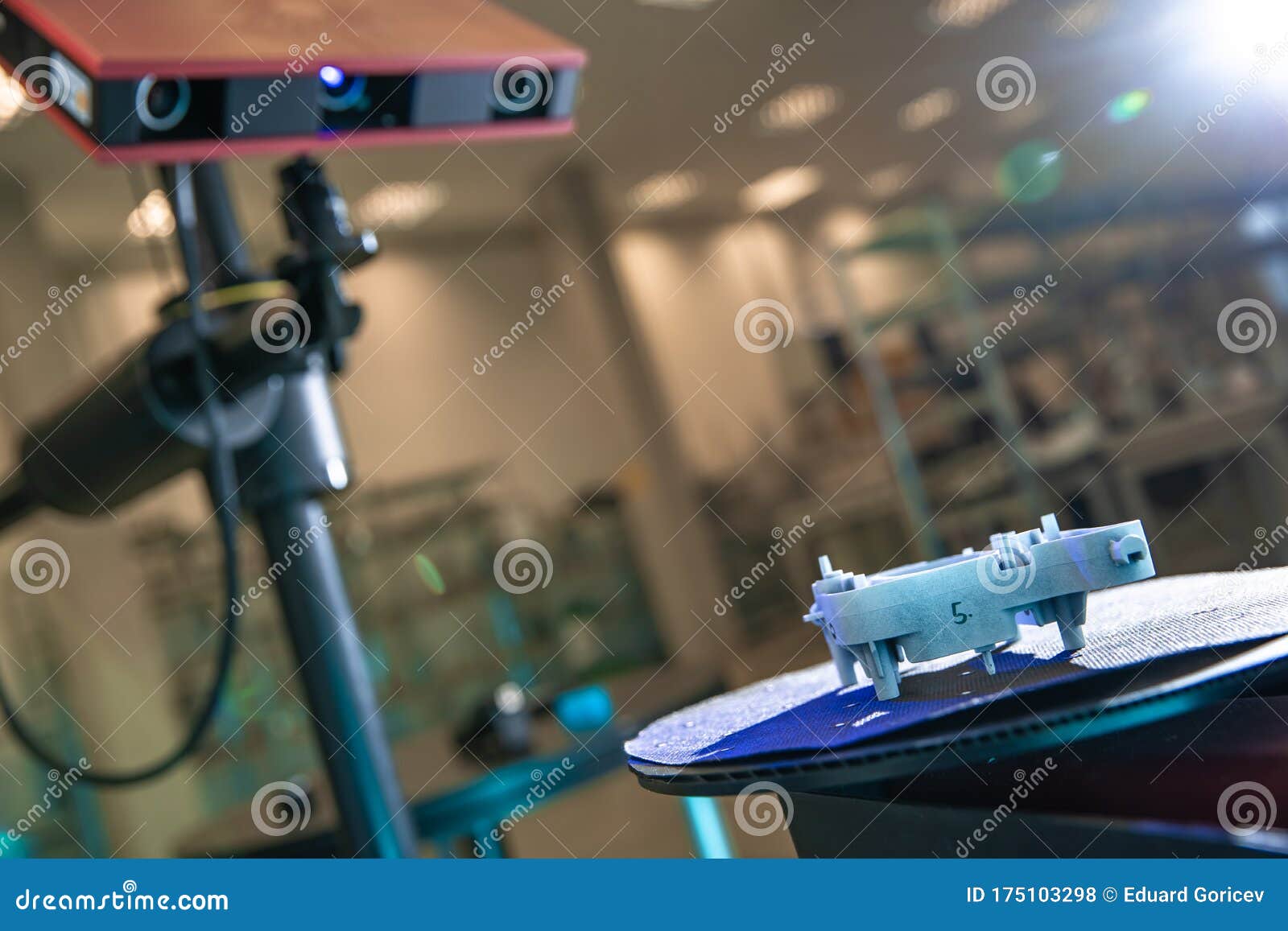 Technically Professional Machine for 3D Scanning and Measurement of ...