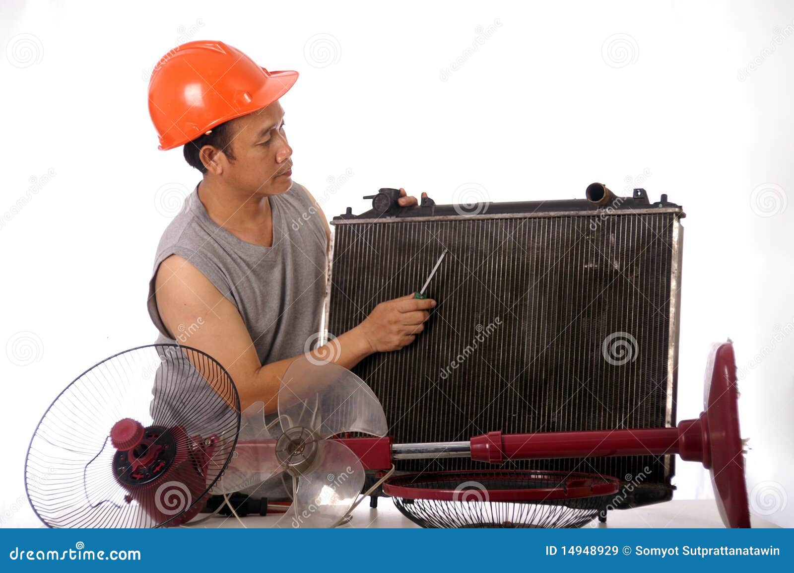 Technician checking stock image. Image of technician - 14948929